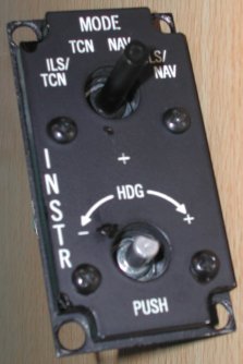 INSTR panel - lighting OFF